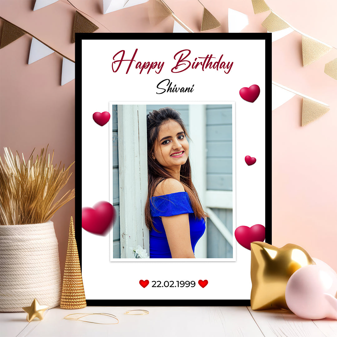 Birthday photo frame – Bookmyframe