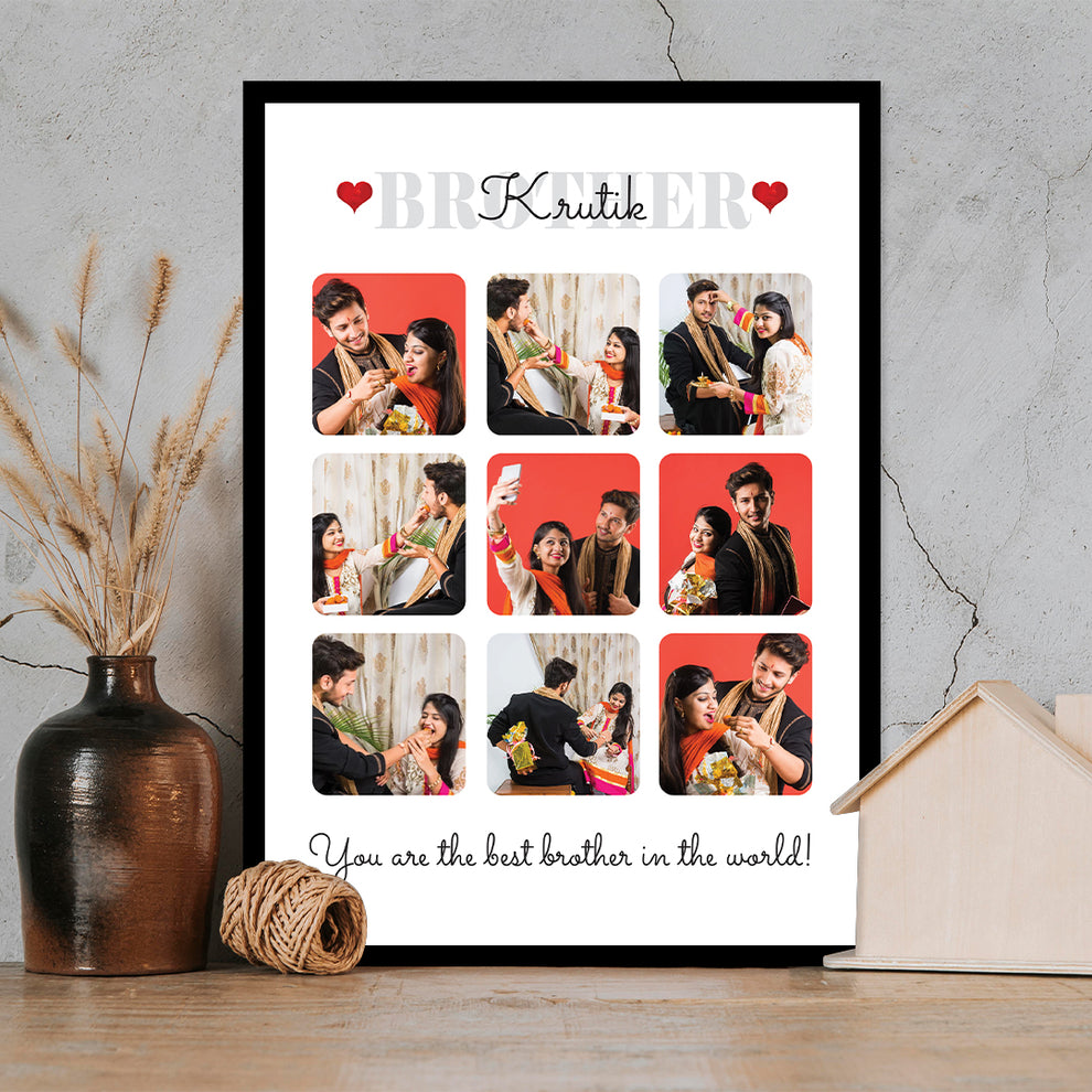 Brother photo frame – Bookmyframe