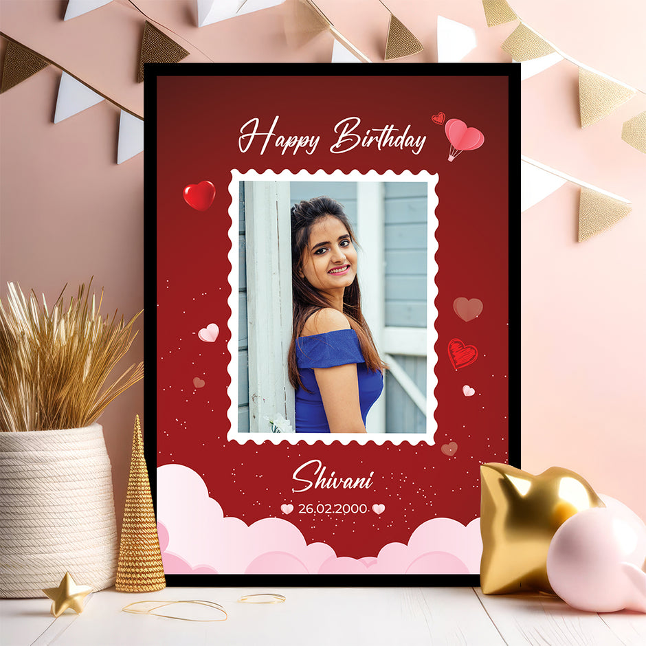 Birthday photo frame – Bookmyframe